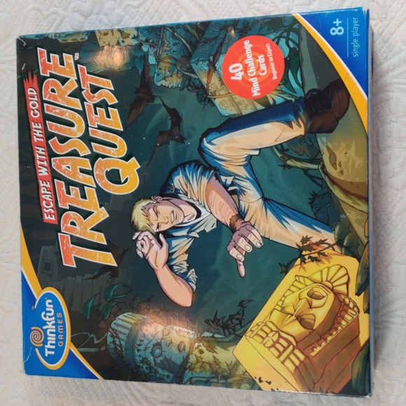 Thinkfun Games | Games | Treasure Quest Escape Mind Challenge Game ...